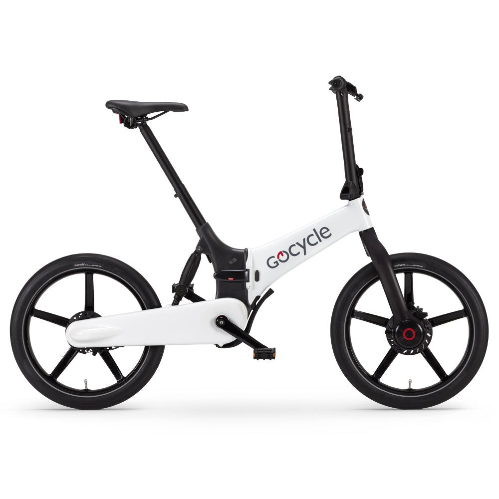 Go Cycle G4 in White: Sleek, Modern Urban Electric Bikes